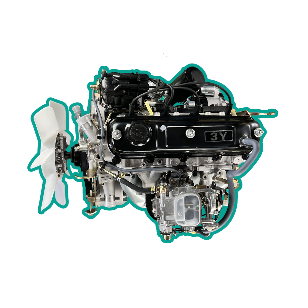 Toyota 2L 3Y Carburetor New Crate Engine For Sale | Warranty SA